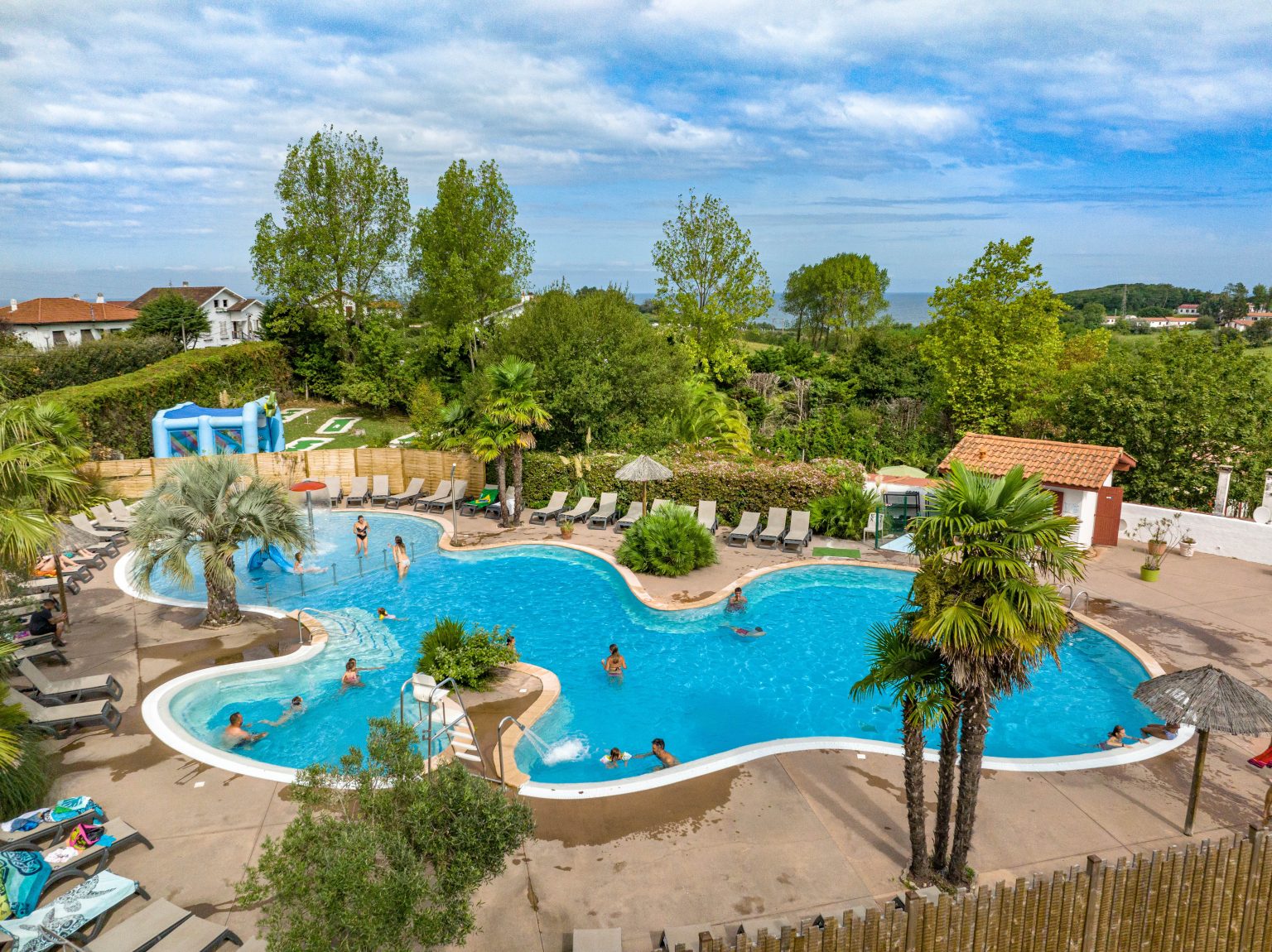 Camping Pays Basque avec parc aquatique à Saint Jean de Luz (64)